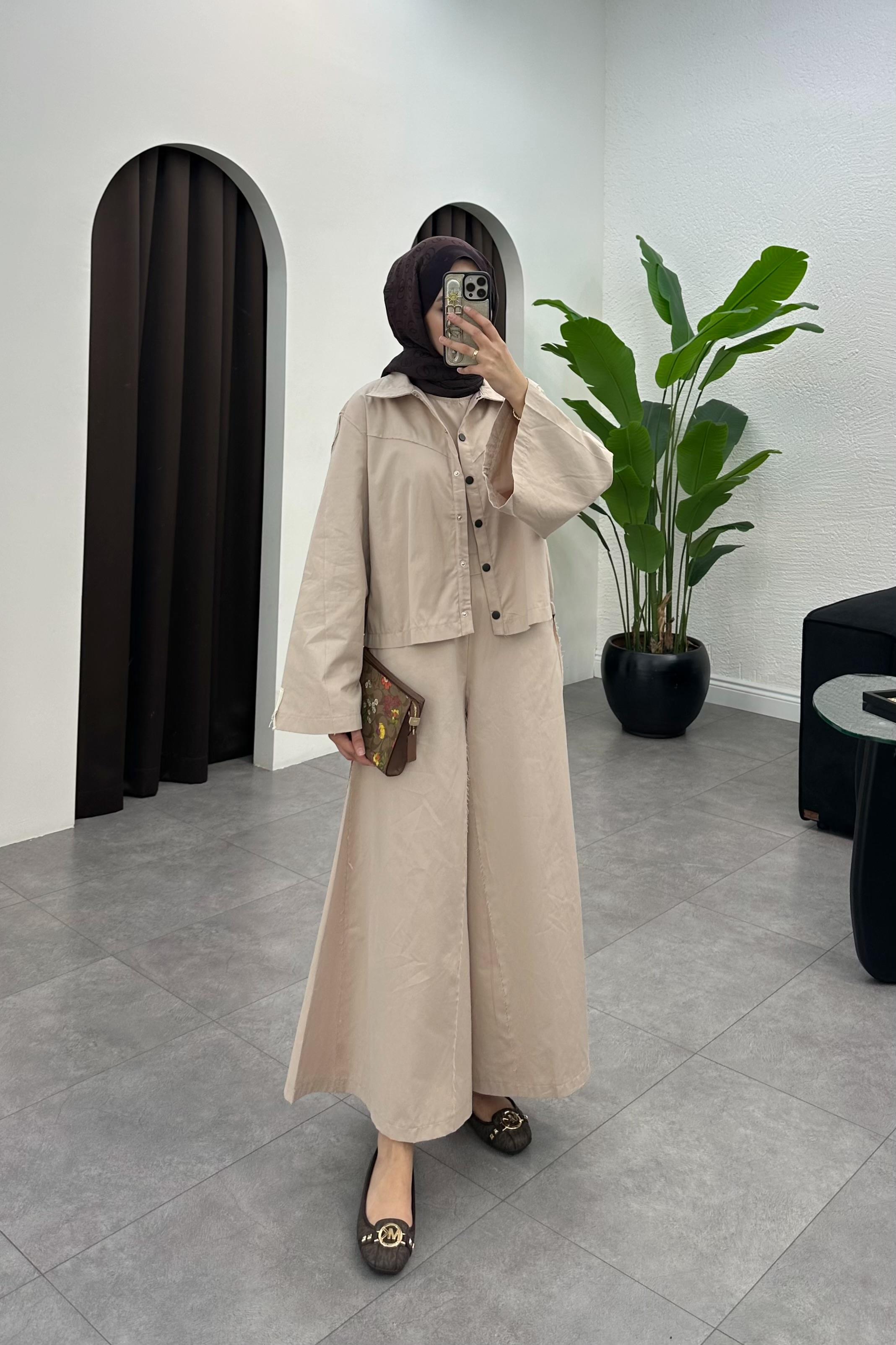 Dennis Pis Dikişli Tulum Takım - TAŞ