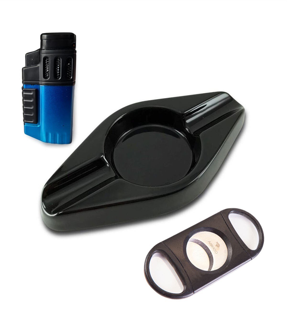 Full Puro Set Quad Puro Çakmak Çiftli Seramik Küllük Kesici - T-BEK ...