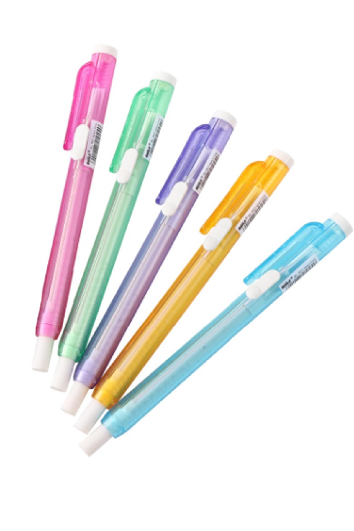 Vox Art Kalem Silgi Yuvarlak 6 mm - 2 Adet Yedekli - Renk Karışık ...