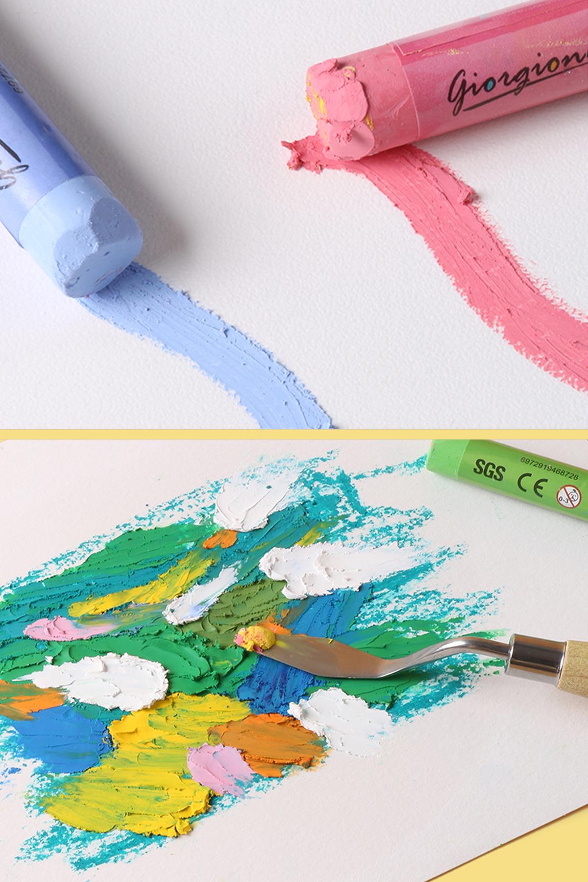 Vox Art Soft Yağlı Pastel Seti- 3D Boyama Vox Art Soft Yağlı Pastel Seti- 3D Boyama