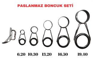 PASLANMAZ 6LI BONCUK SETİ