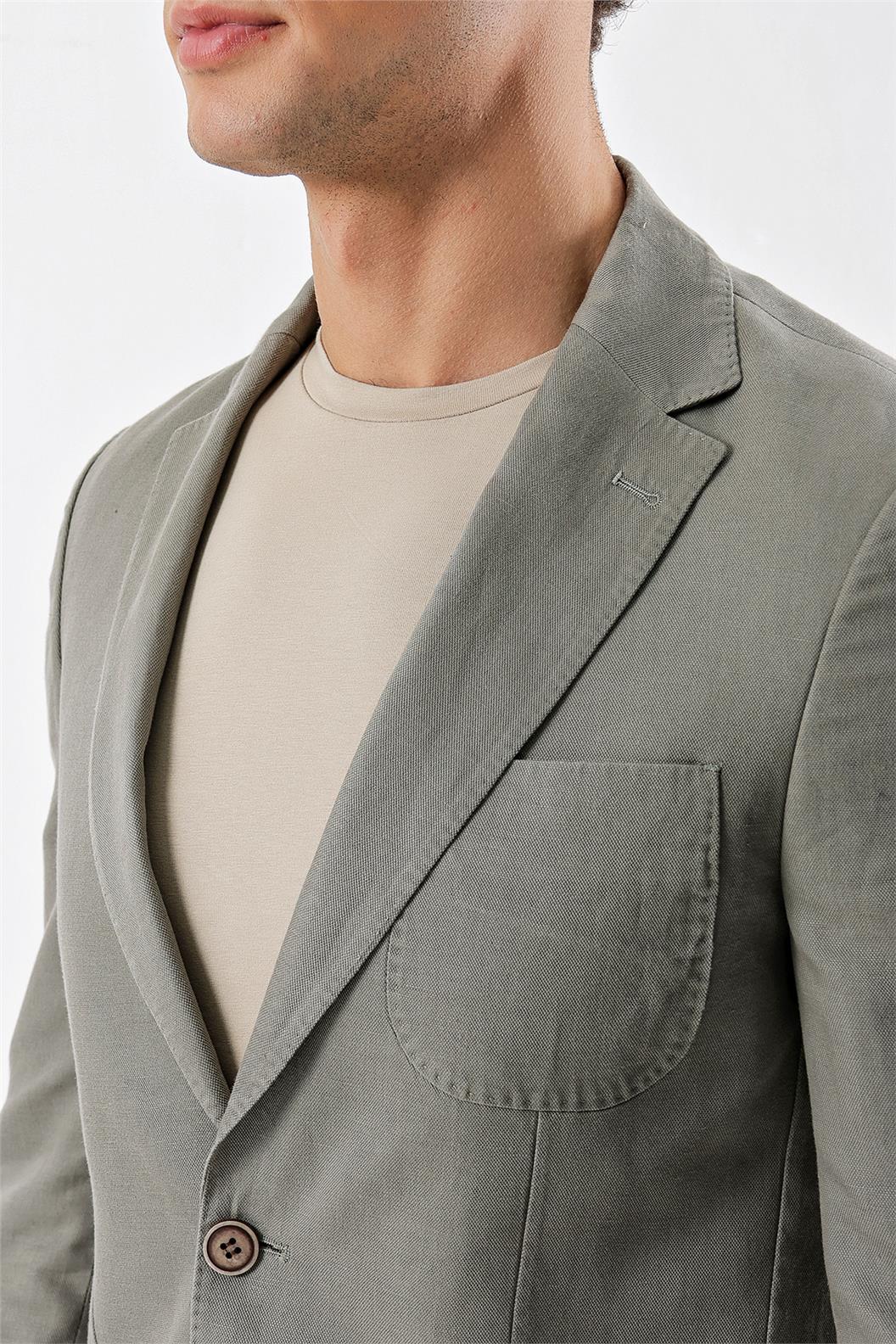 HAKİ Comfort Fit 6 Drop Ceket