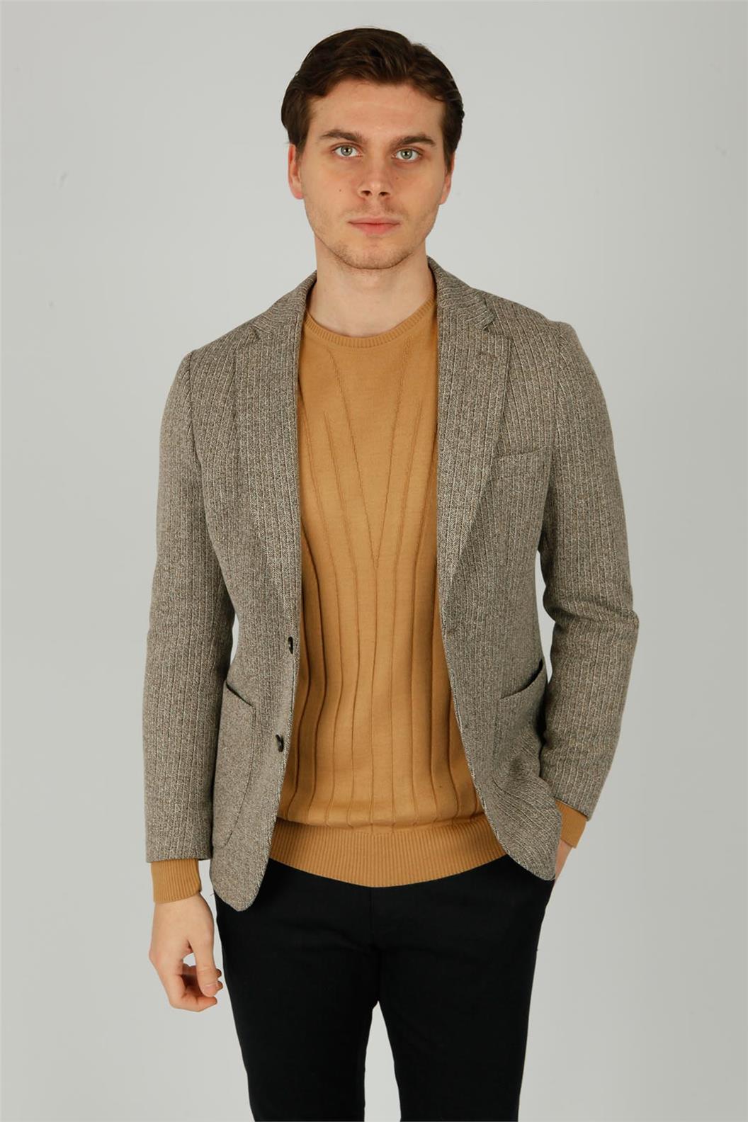 KAHVE Comfort Fit 6 Drop Ceket