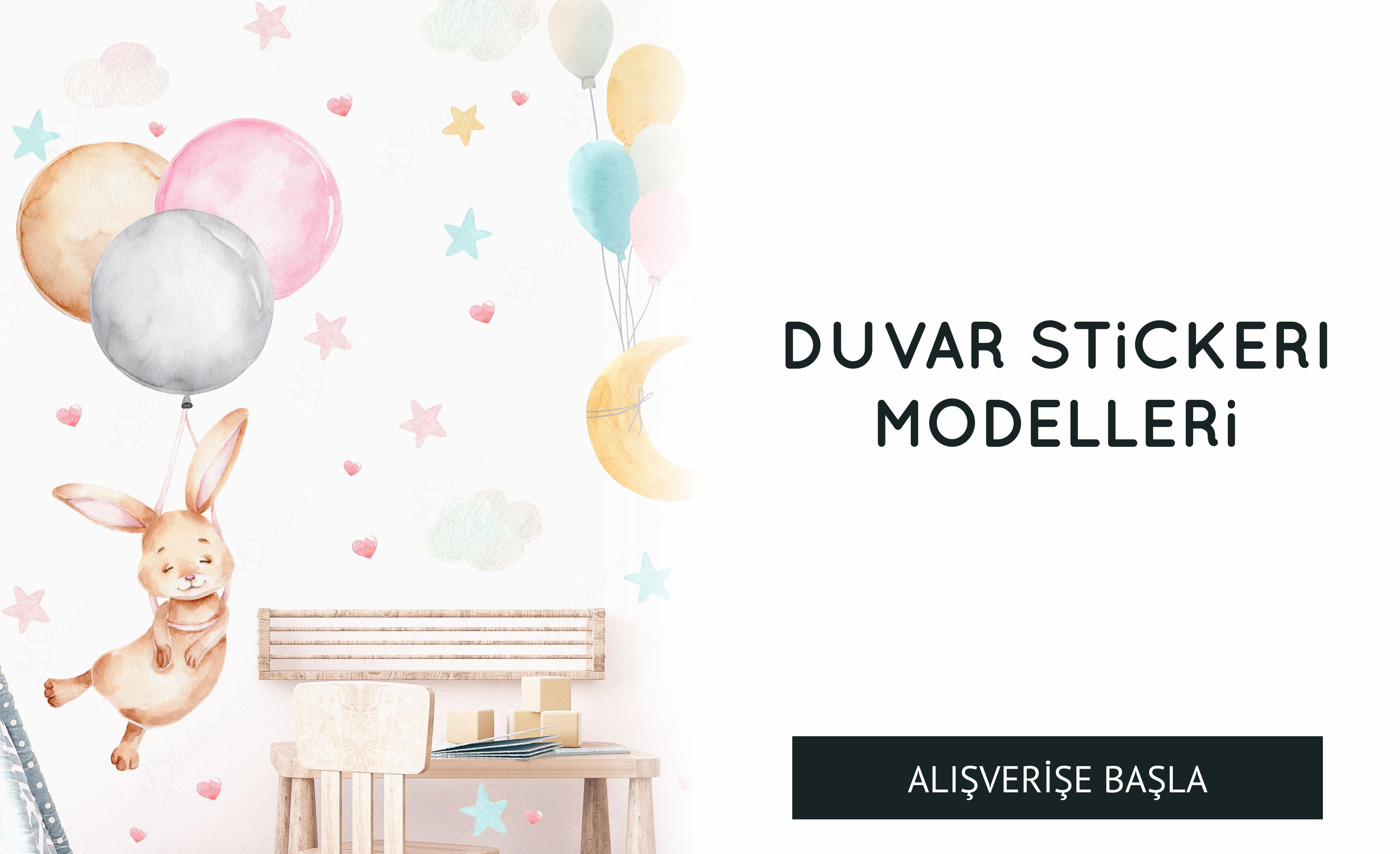 Msticker - Duvarlarınızdaki Mutluluğun Hikayesi...