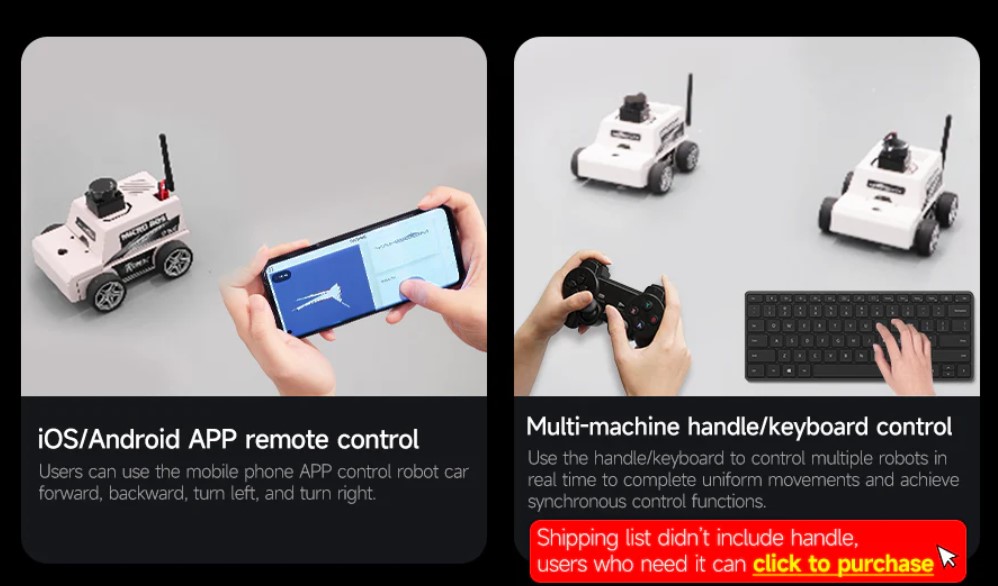 Yahboom ESP32 MicroROS ROS2 Python Programlama Robot Araba Kiti Fiyatı, Özellikleri Ve Satın ...