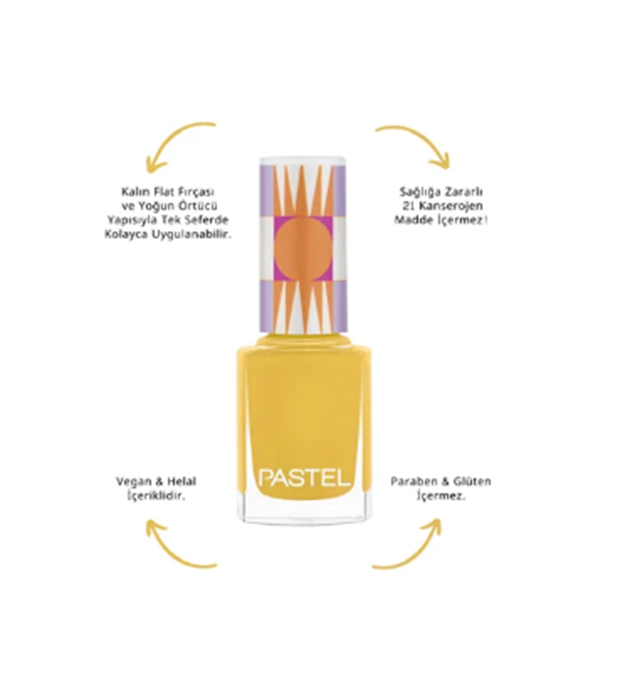 Pastel Oje No.387 - Platin