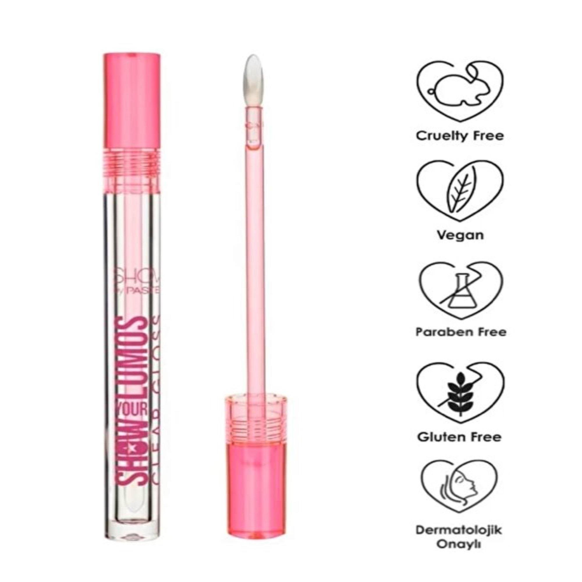 Pastel Show Your Lumos Clear Gloss Parlatıcı Platin