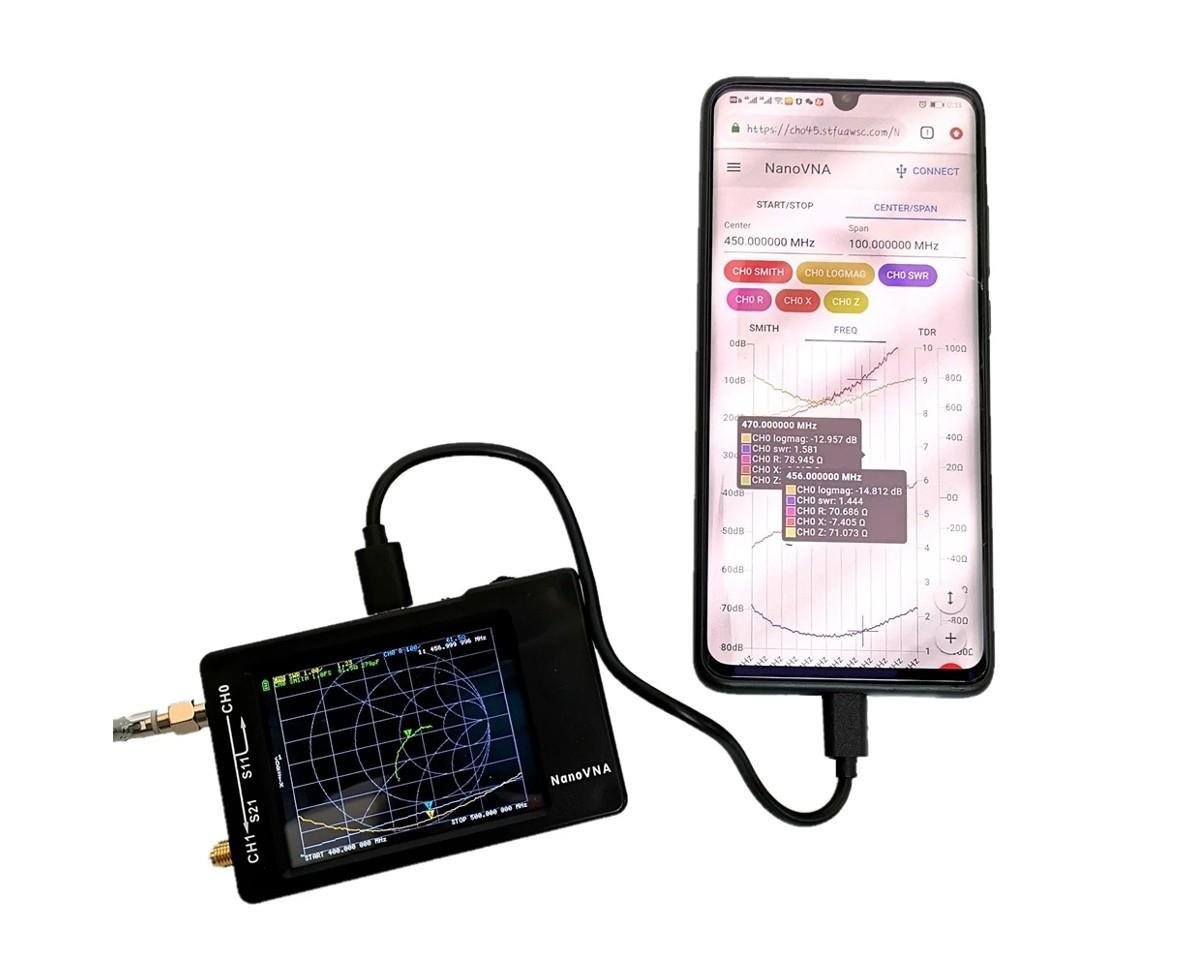 NanoVNA H4 1.5GHz Vektör Netwrok Analizör