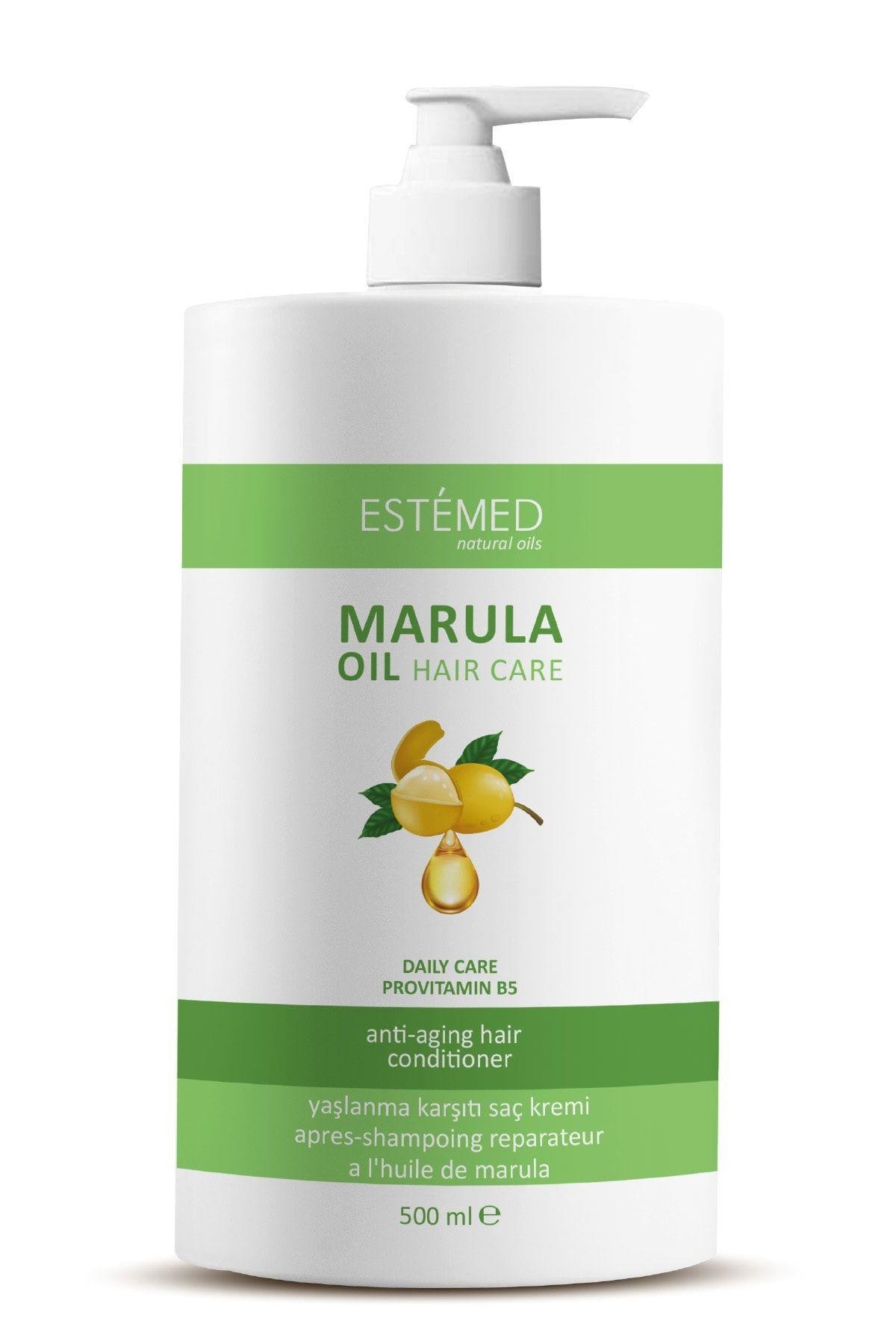 Estemed Marula Yağı Saç Bakım Kremi & Marula Hair Repair Conditioner 500ml Estemed Marula Yağı Saç Bakım Kremi & Marula Hair Repair Conditioner 500ml