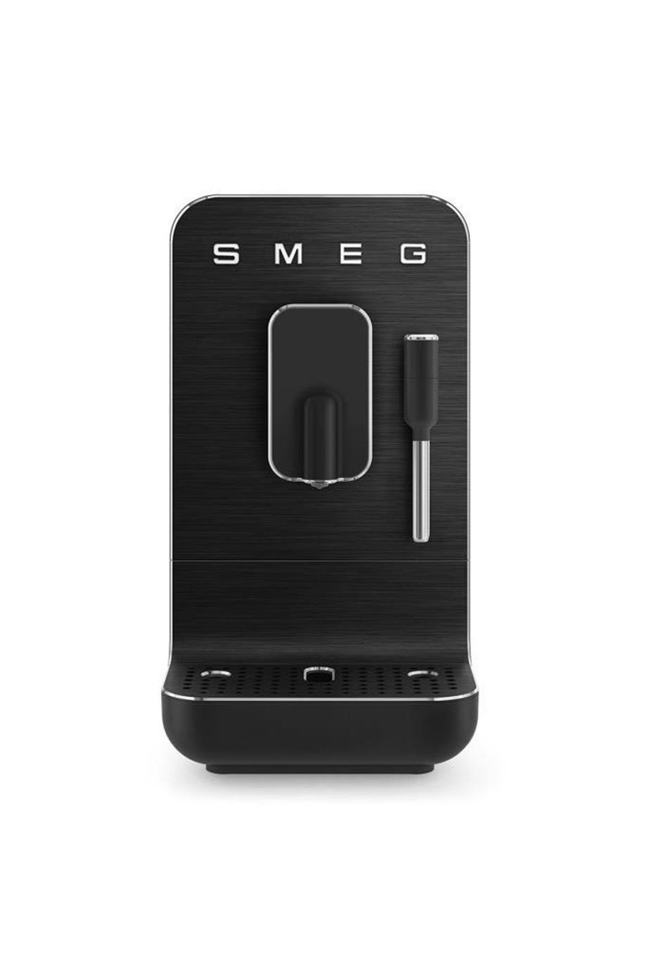 SMEG BCC02 Espresso Otomatik Kahve Makinesi Full Black Mat