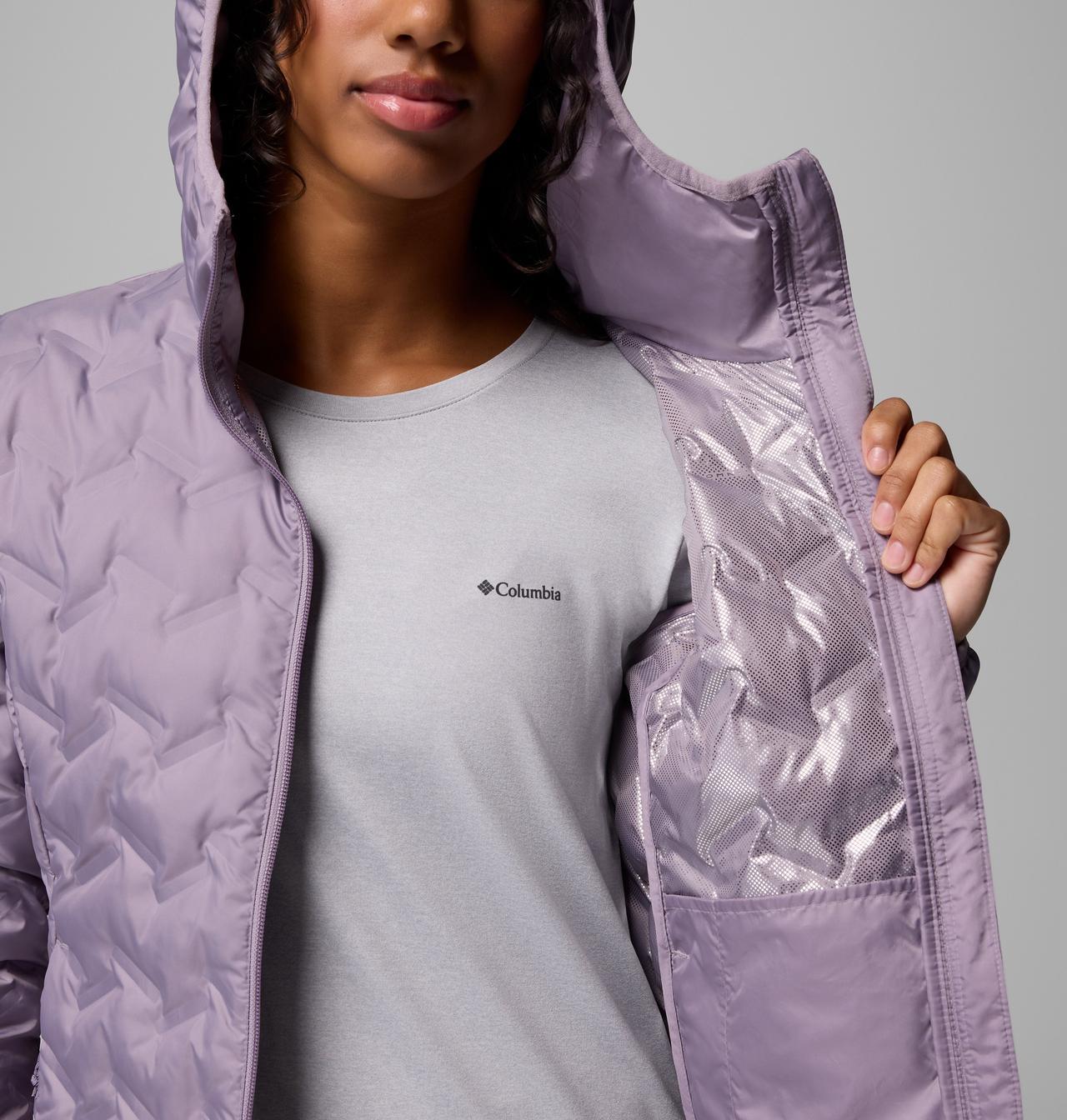 Columbia Wk0440 Delta Ridge Ii Long Down Jacket Kadın Mont