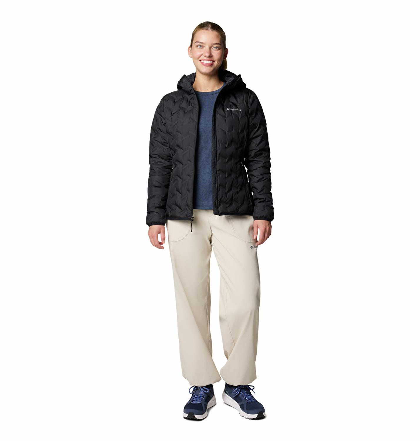 Columbia WK2769 Delta Ridge II Down Hooded Jacket Kadın Mont