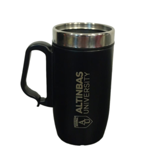 Siyah Bardak Termos / Black Glass Thermos