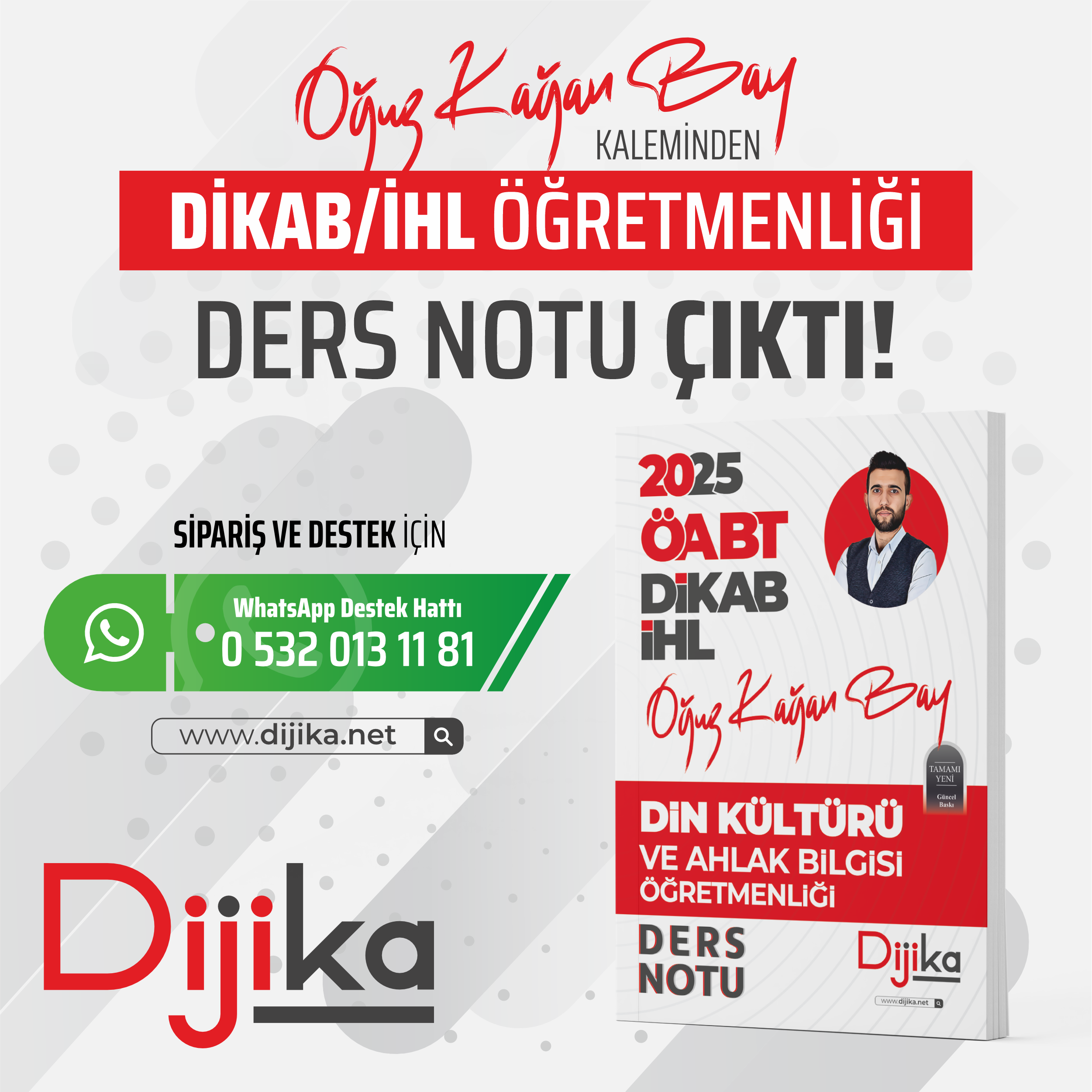 DİKAB/İHL ÖĞRETMENLİĞİ DERS NOTU | OĞUZ KAĞAN BAY