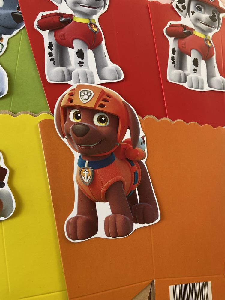 Paw Patrol Temalı Popcorn Kutusu │ partimugi.com Paw Patrol Temalı Popcorn Kutusu │ partimugi.com