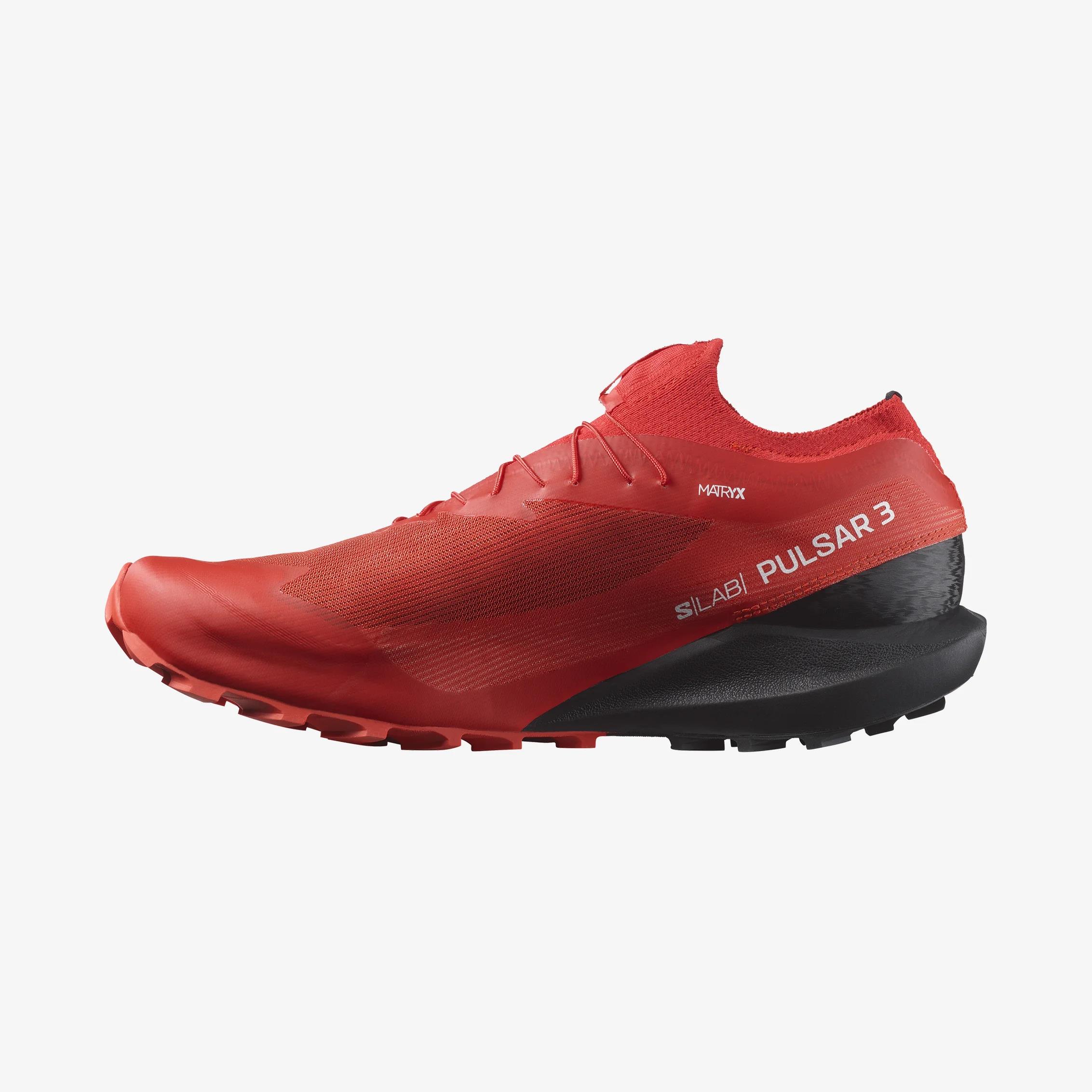 Salomon S/LAB Pulsar 3 Unisex Koşu Ayakkabısı - Kırmızı