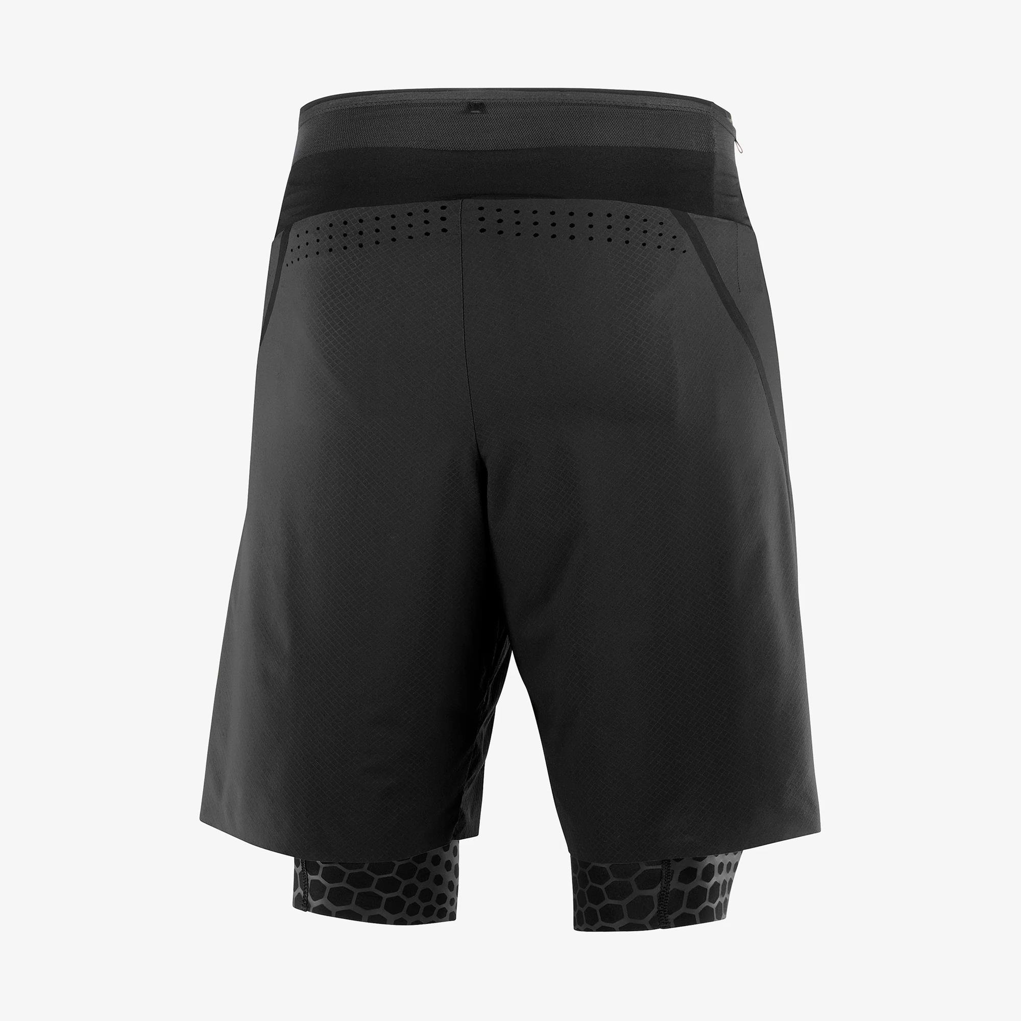 Salomon S/LAB Ultra 2IN1 Erkek Koşu Şortu - Siyah