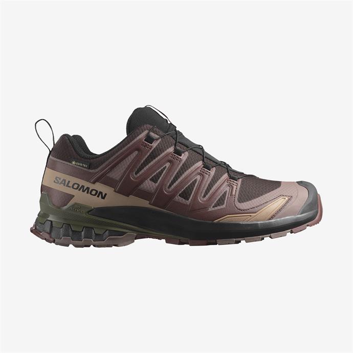 Salomon Xa Pro 3D V9 Gore-Tex Erkek Outdoor Ayakkabı - Bordo