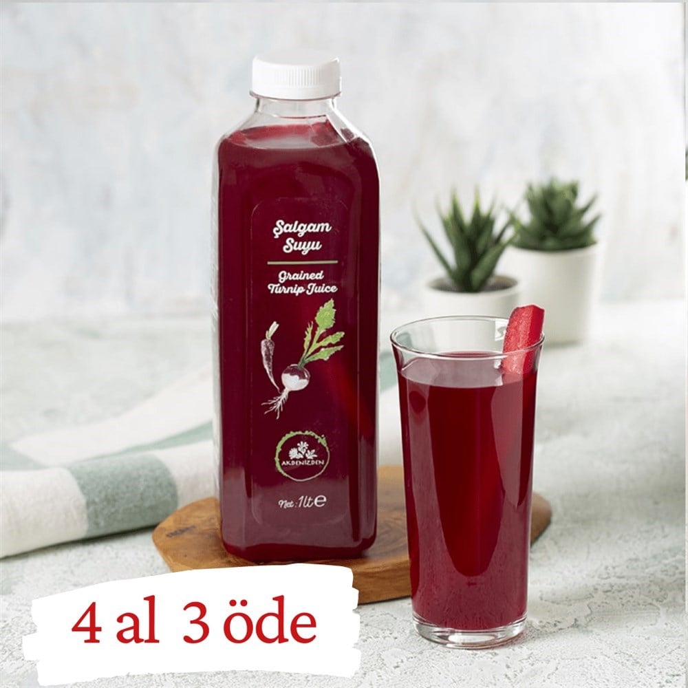 Acılı Şalgam Suyu | Yesillimon.com