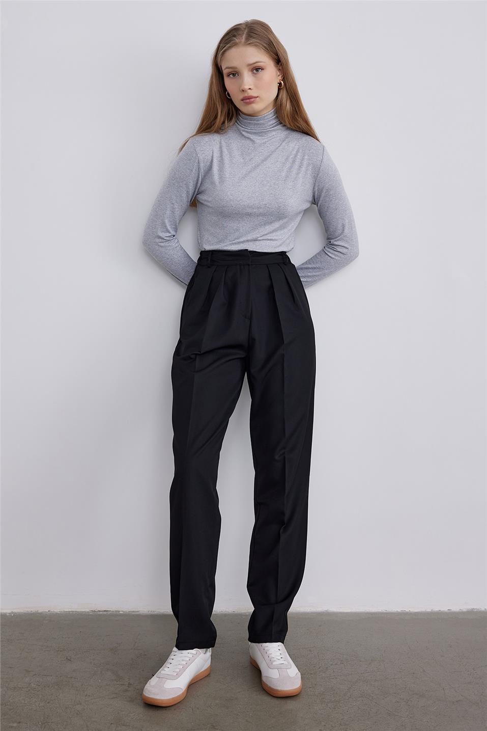 Black Dad Pants | Suud Collection