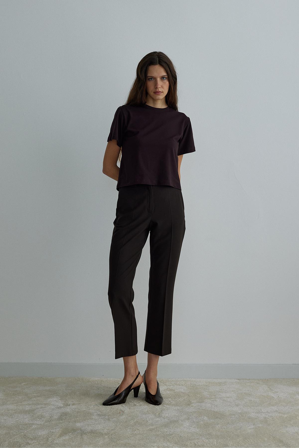 Ankle Flare Trousers | Suud Collection