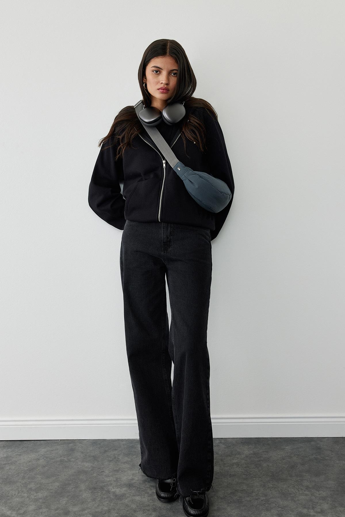 Gri 90s Mini Dad Çanta | Suud Collection