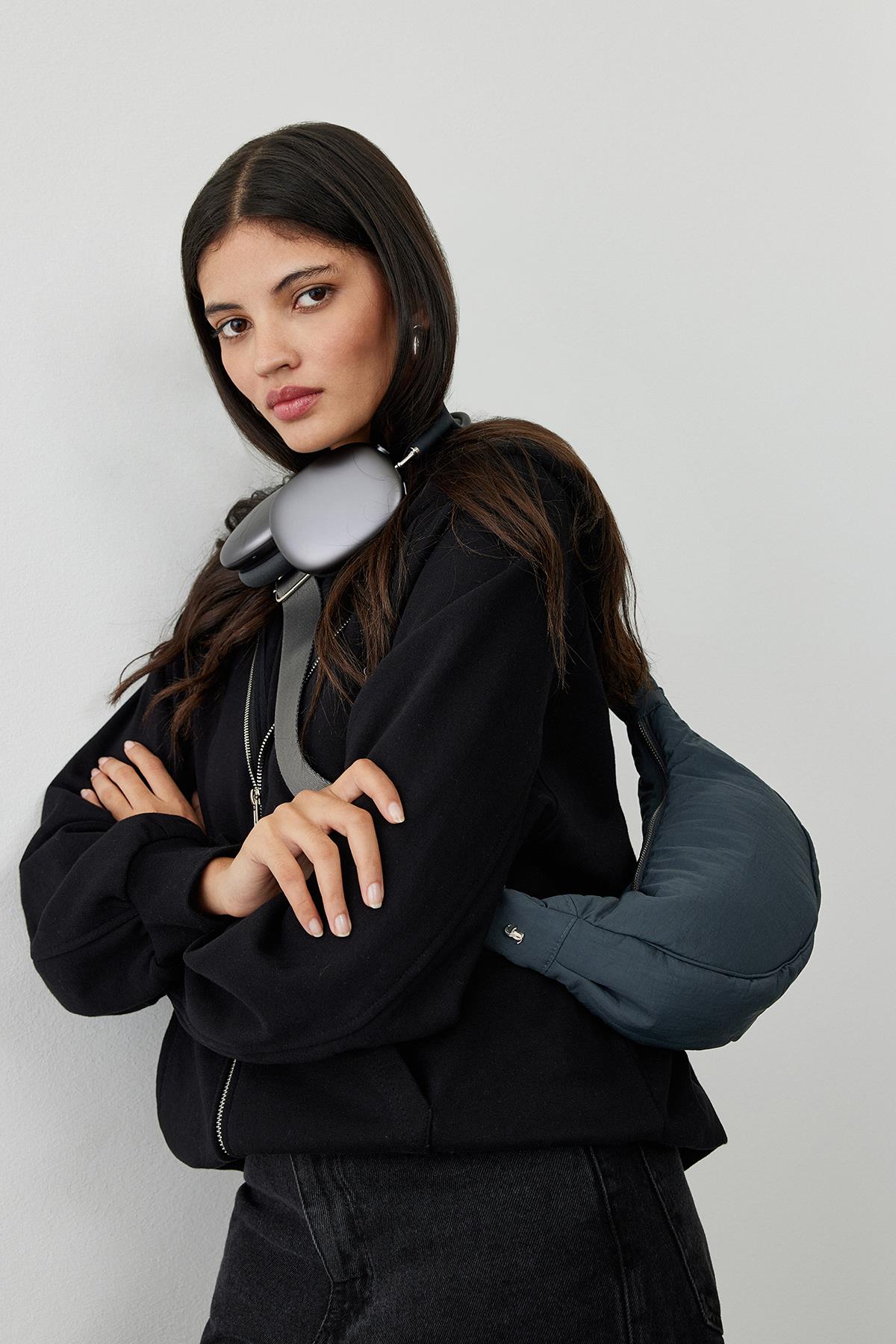 Gri 90s Mini Dad Çanta | Suud Collection