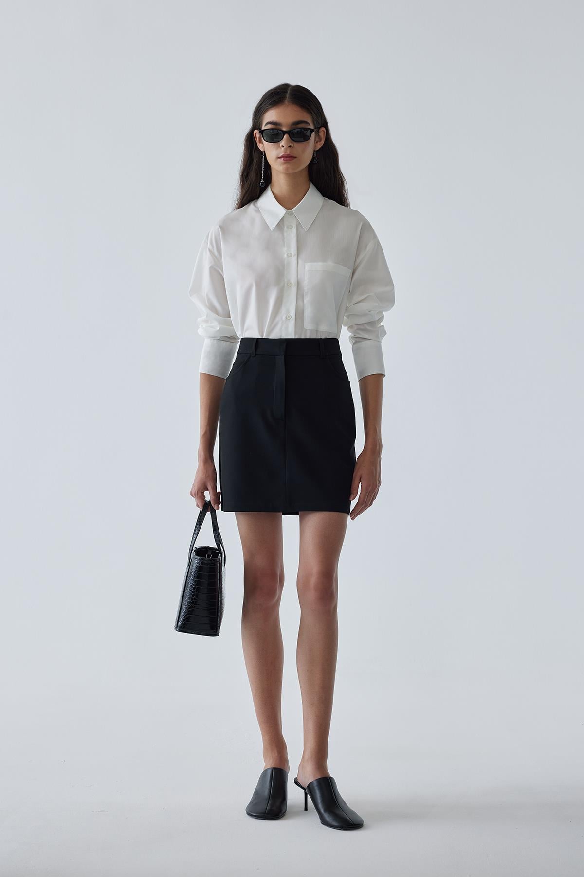 Siyah Mina Mini Etek Suud Collection