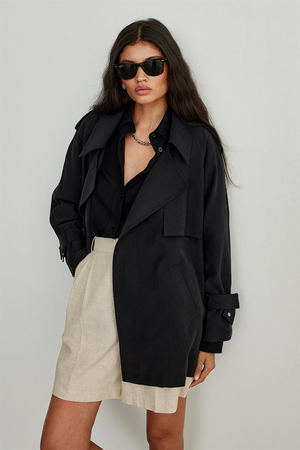 Mini Base Trench Coat