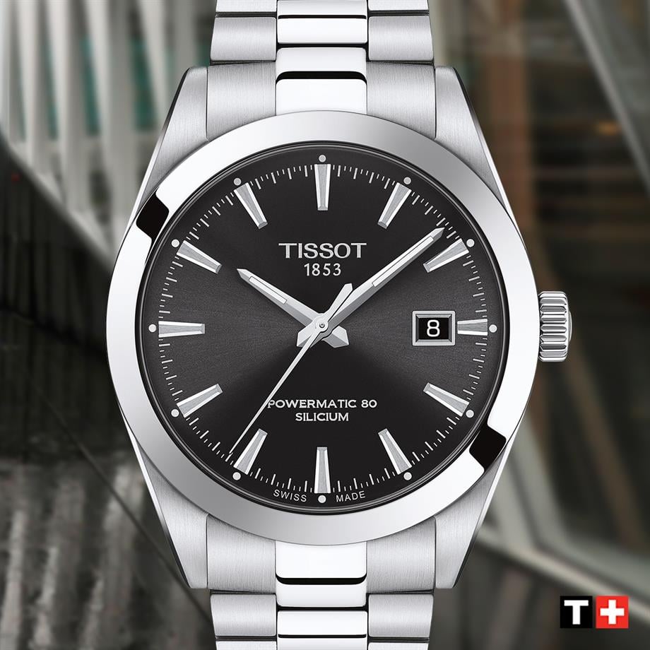 Tissot T1274071105100 Gentleman Powermatic 80 Silicium Erkek Kol Saati T127.407.11.051.00