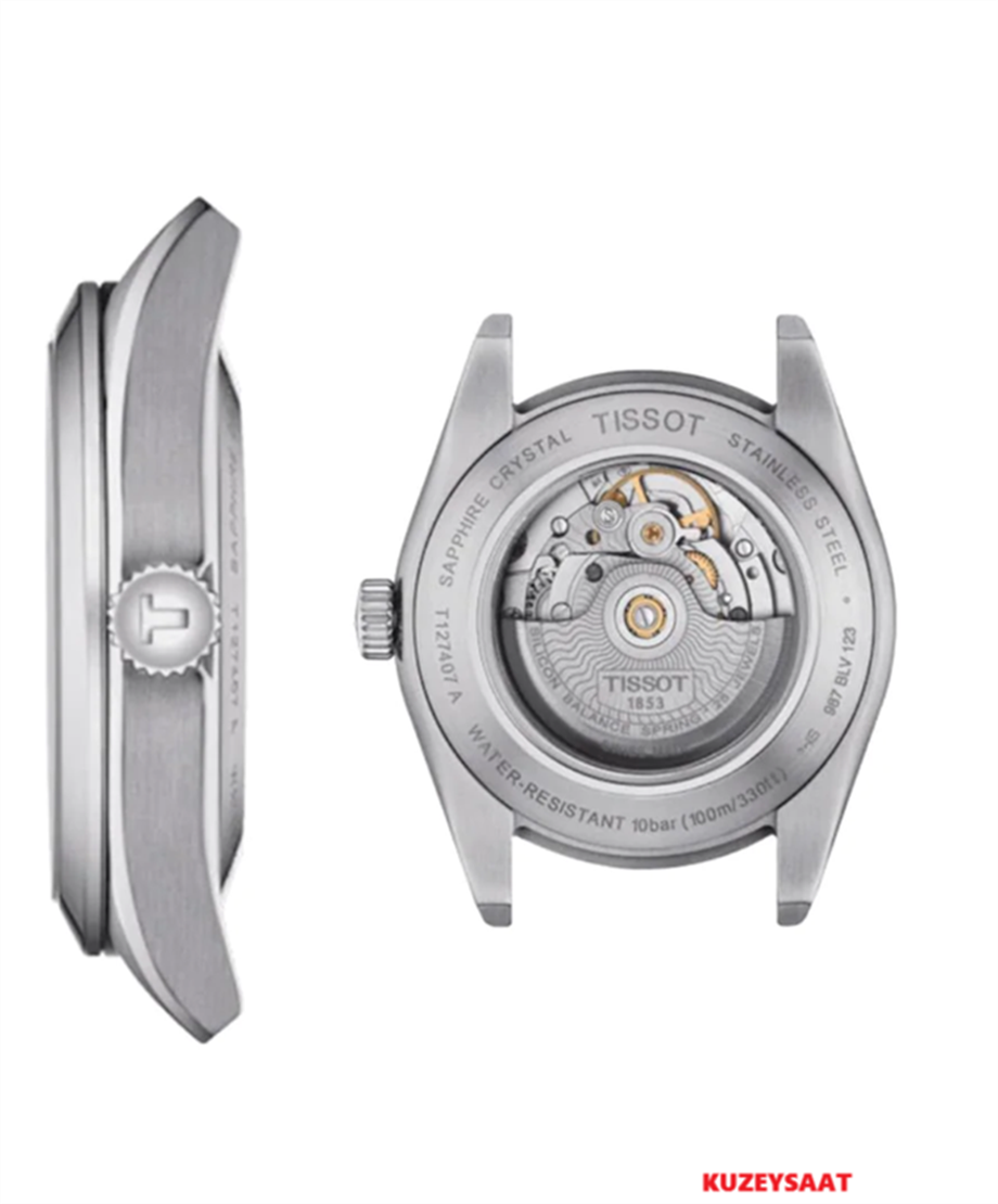 Tissot T1274071604100 Gentleman Powermatic 80 Silicium Erkek Kol Saati T127.407.16.041.00