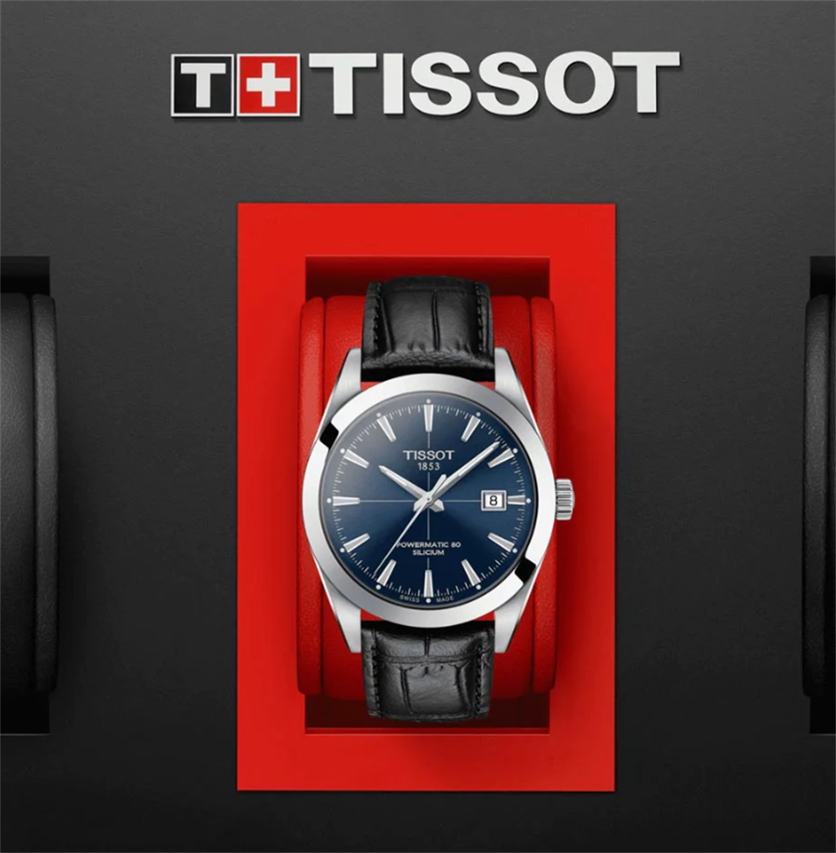 Tissot T1274071604101 Gentleman Powermatic 80 Silicium Erkek Kol Saati T127.407.16.041.01