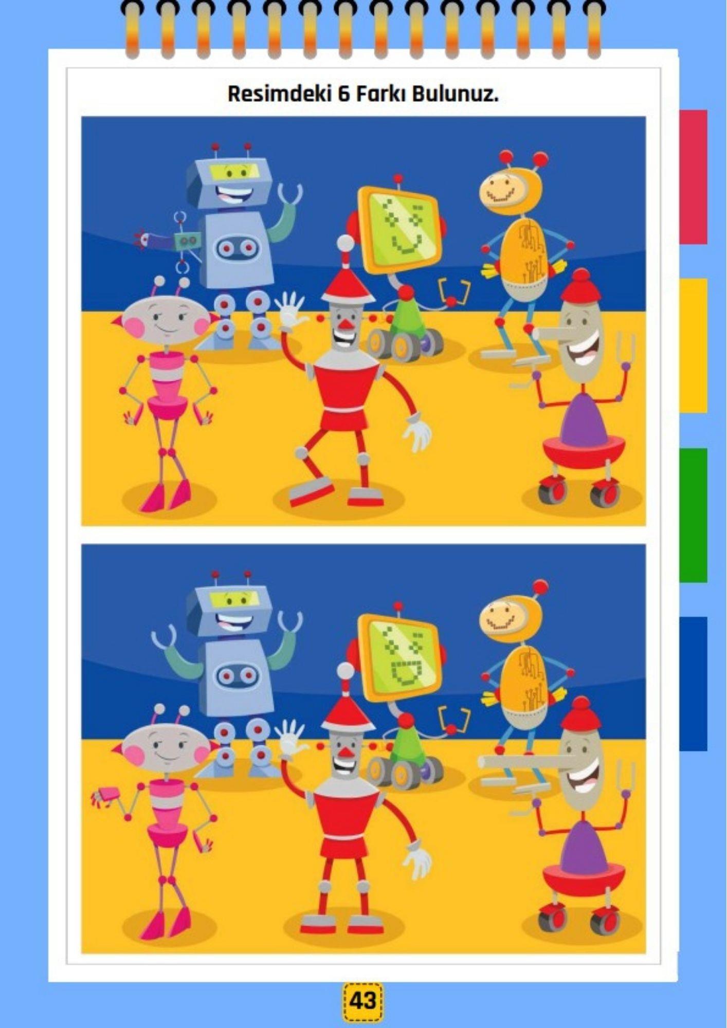 Fark Bulma Kitabı (100 TAM Sayfa Bulmaca)