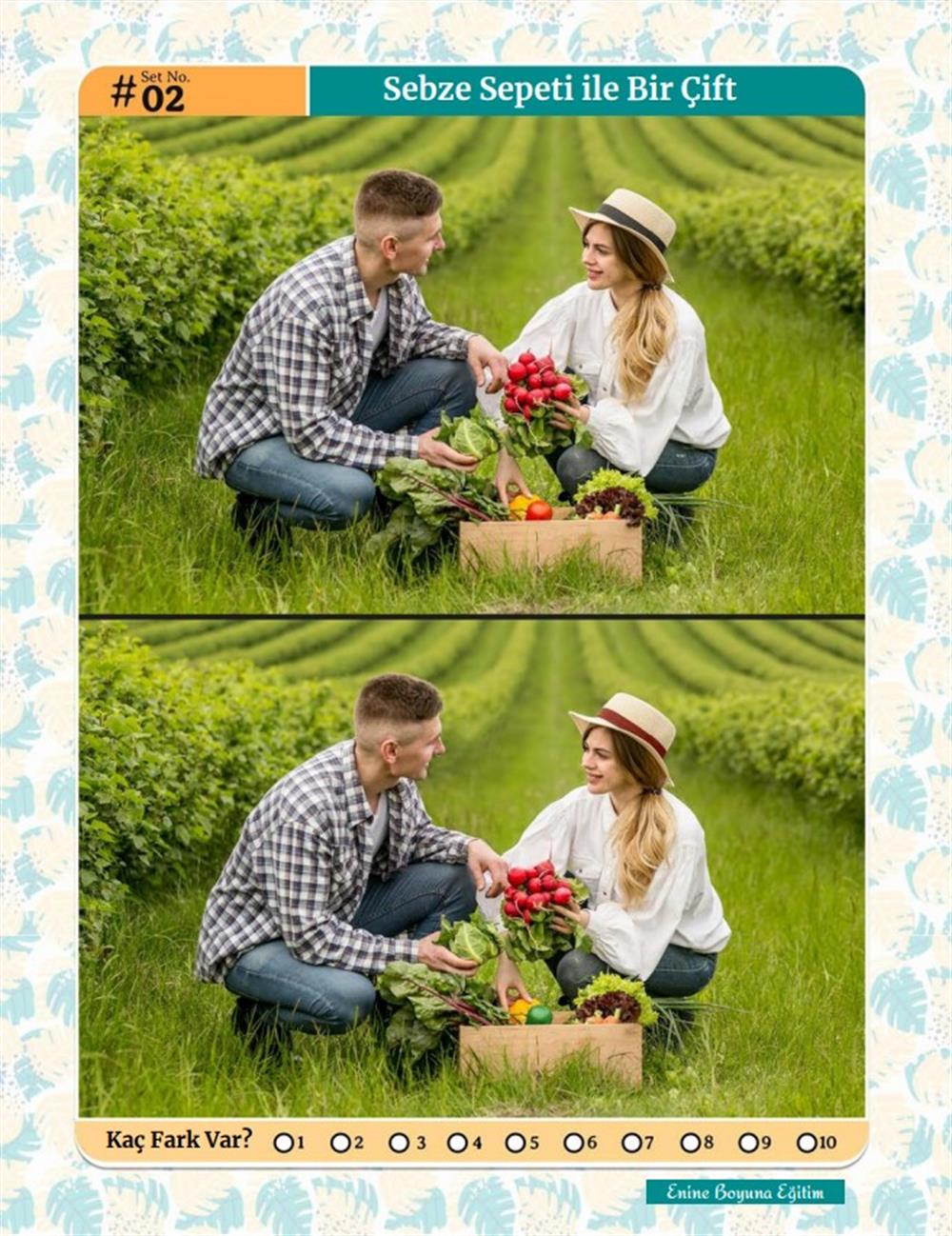 Herkes İçin Fark Bulma Kitap Seti (80 Sayfa)