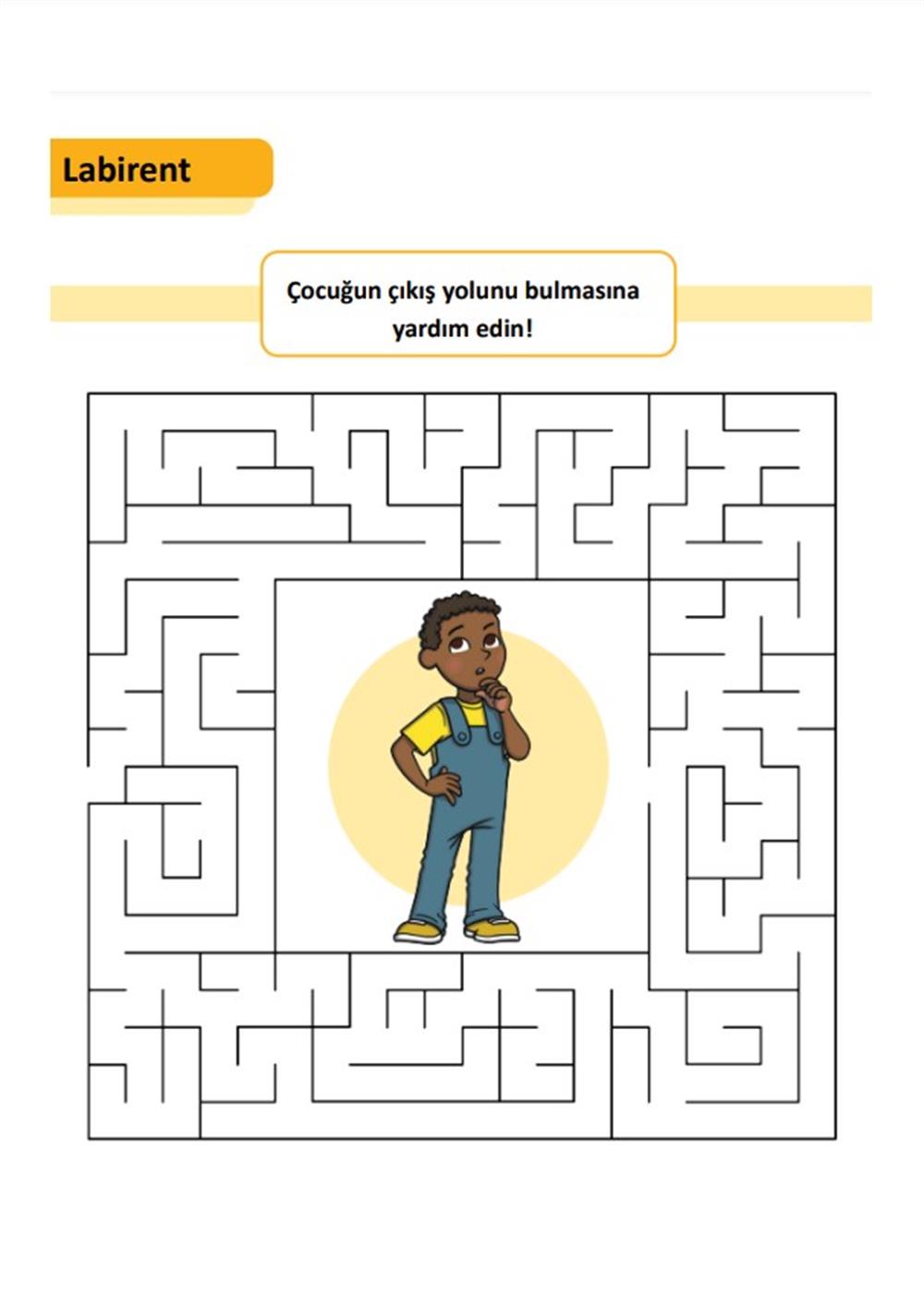 Okul Öncesi SÜPER Labirent Kitabı