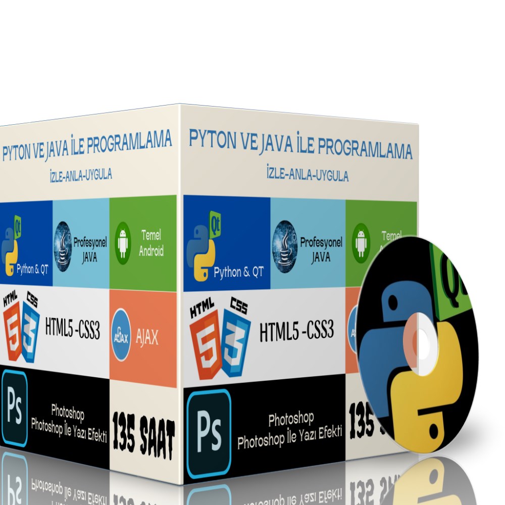 Python ve Java ile Programlama Eğitim Seti