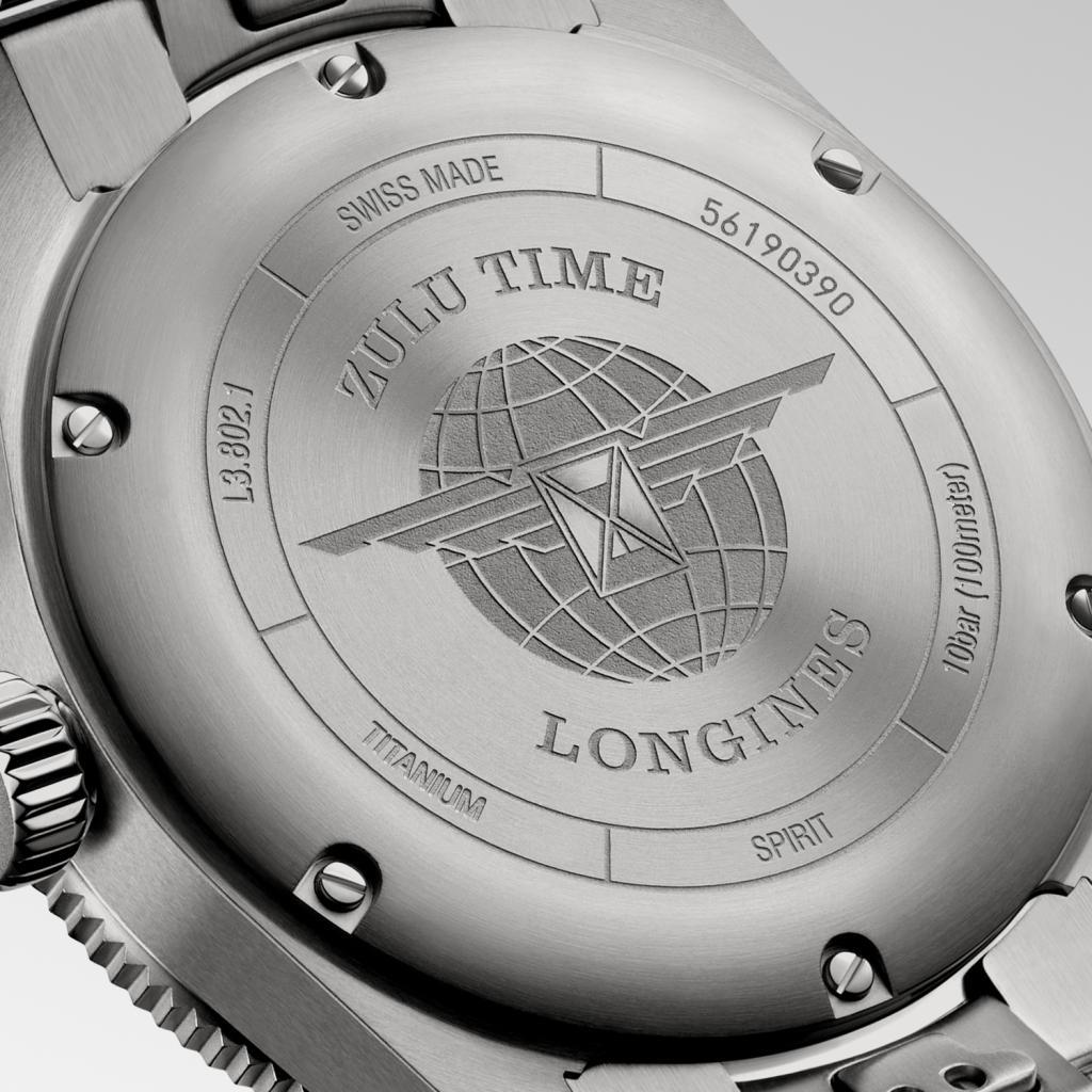 Longines Spirit Zulu Time L38021536 Erkek Kol Saati L3.802.1.53.6