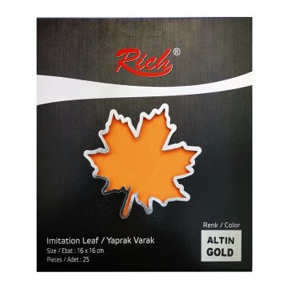 Rich Yaprak Varak Altın aktashobi 'de