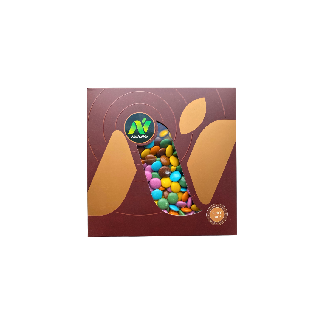 Çikolatalı Renkli Bonibon 250 Gr.