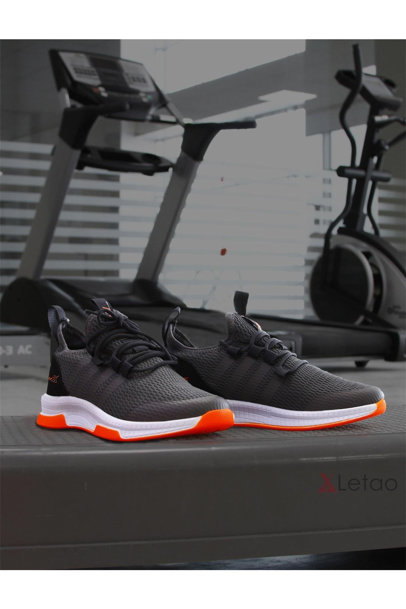 Letao Action Füme Oranj Hafif Günlük Unisex Spor Yürüyüş Sneaker AyakkabıERKEK SNEAKERLetao