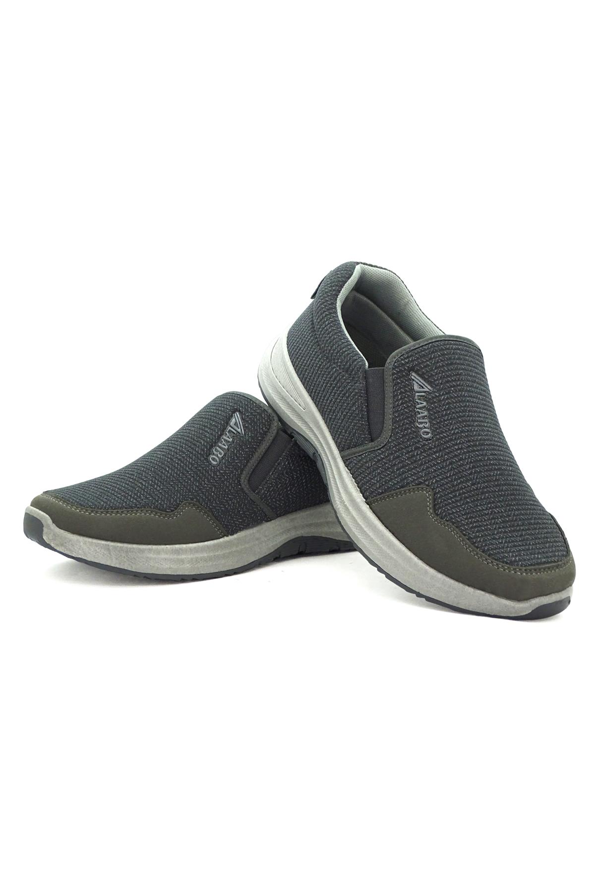 Letao Alba Erkek Füme Kolay Giyim Bağsız Rahat Sneaker Günlük Ayakkabı