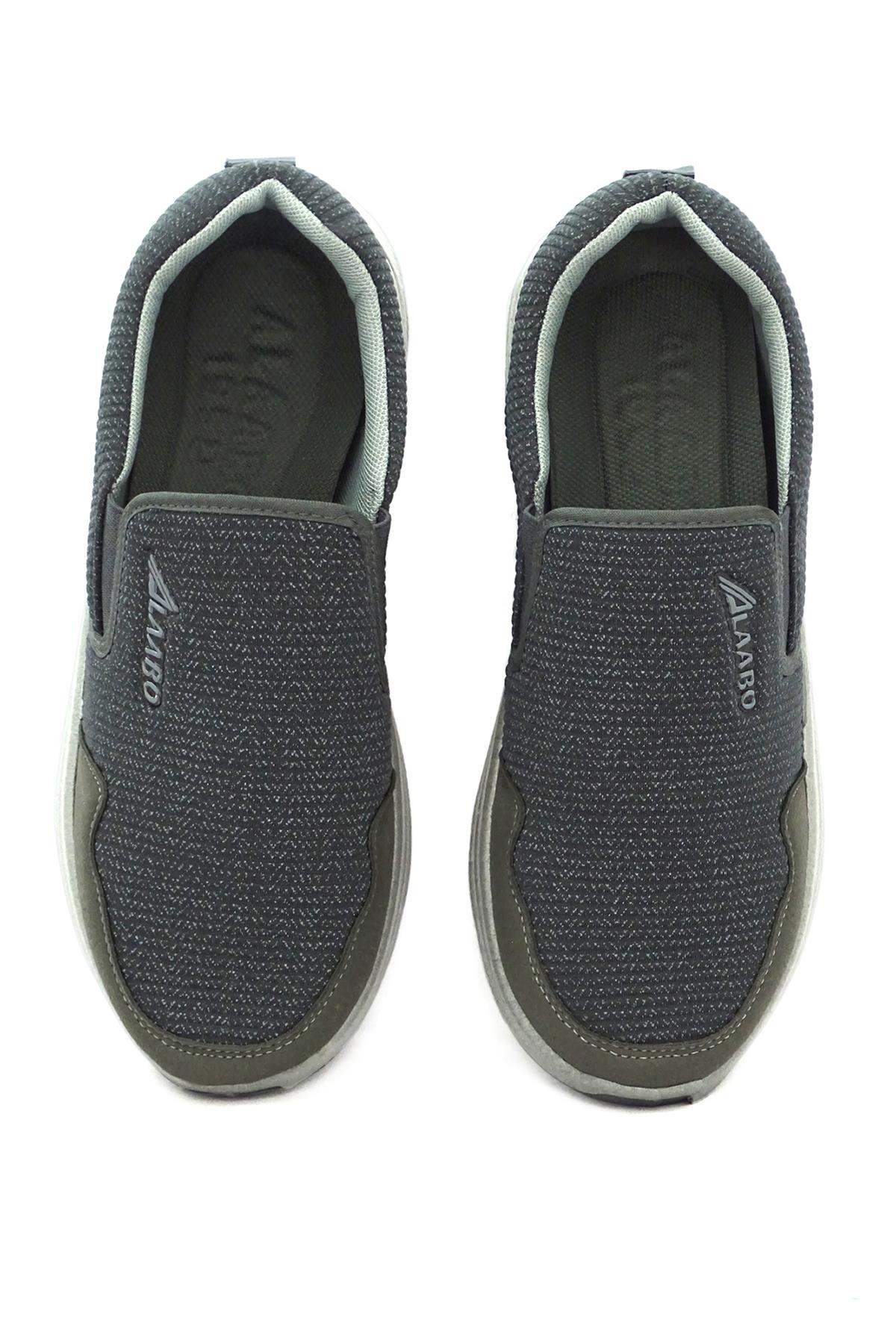 Letao Alba Erkek Füme Kolay Giyim Bağsız Rahat Sneaker Günlük Ayakkabı