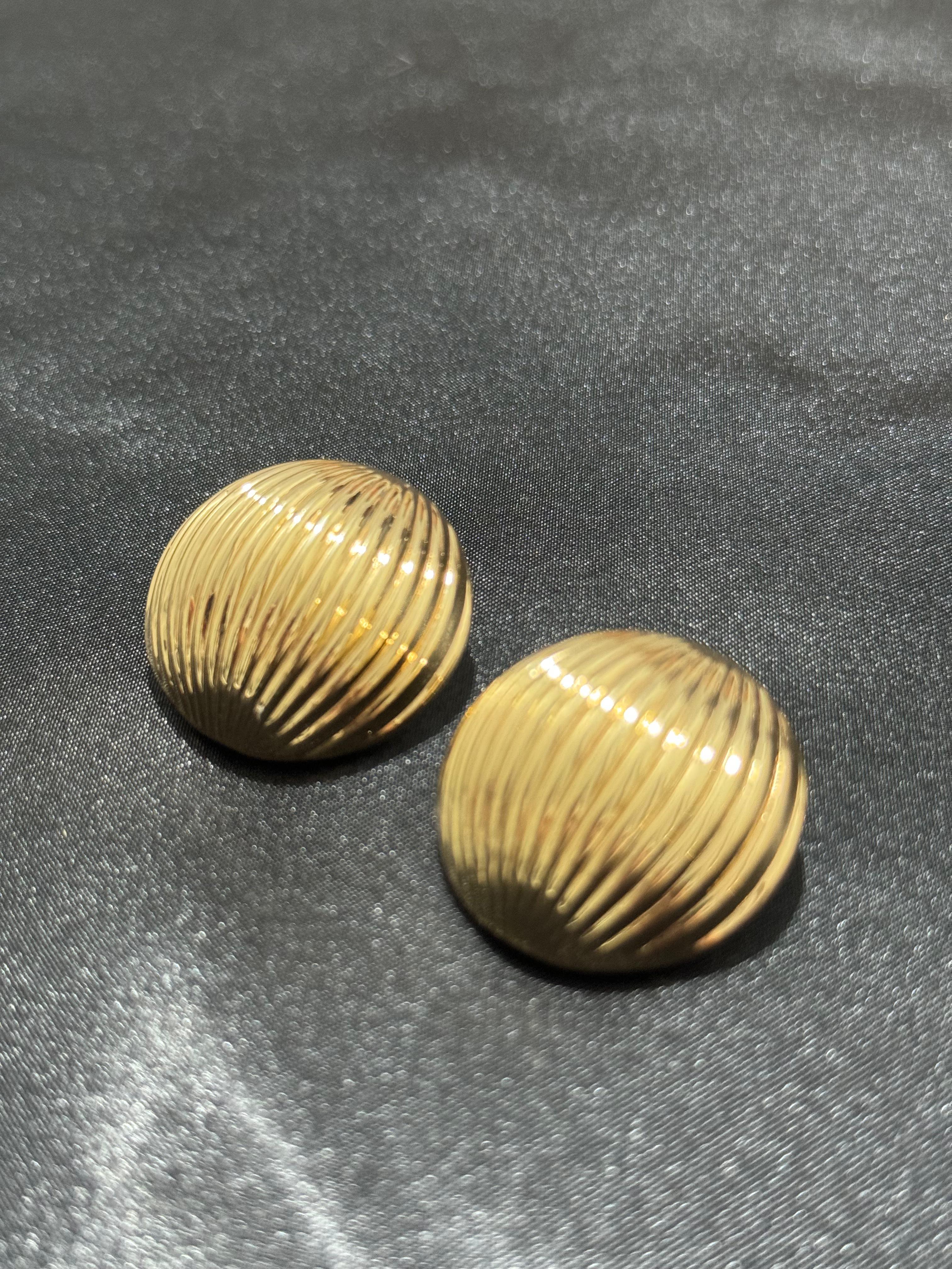 Gold Pinterest Midye Küpe