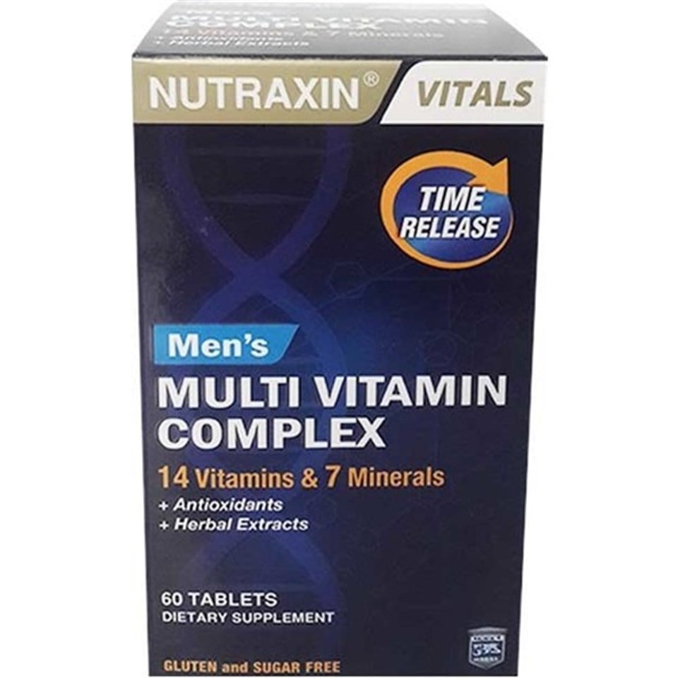 Nutraxin Multivitamin Erkek 60 Tablet