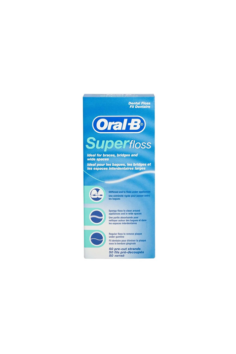 Oral B Diş Ipi Super Floss 50 Adet