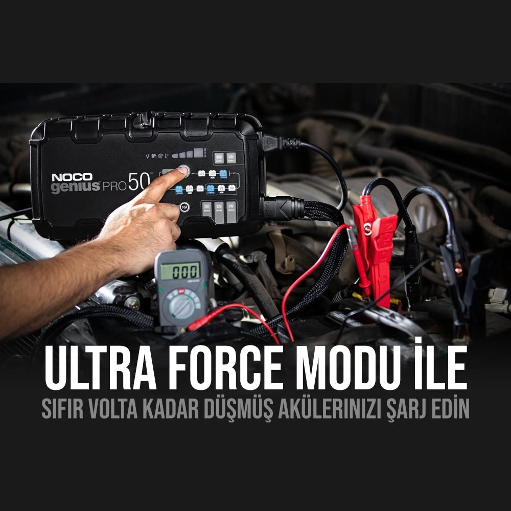 NOCO GENIUSPRO50 6V/12V/24V 1000A Akıllı Akü Şarj ve Akü Bakım ... NOCO GENIUSPRO50 6V/12V/24V 1000A Akıllı Akü Şarj ve Akü Bakım ...