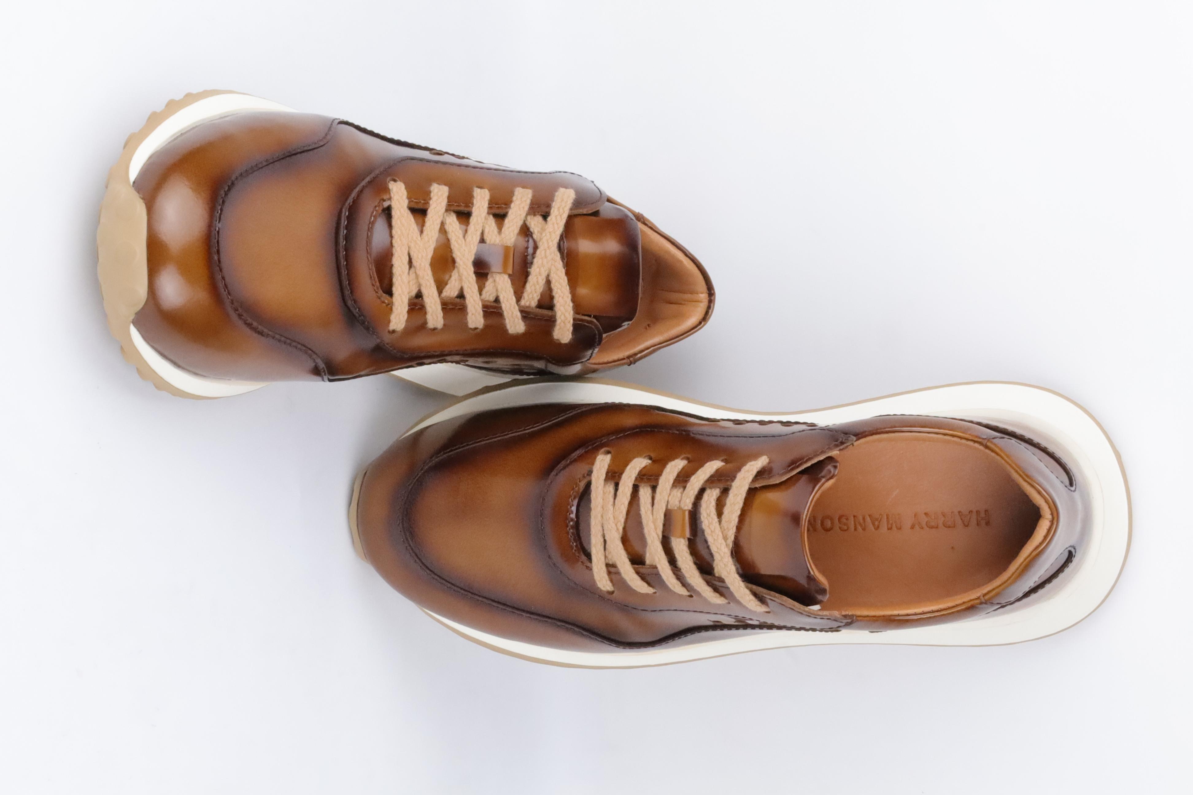 HARRY MANSON MODEL 090 HAKİKİ AÇMA DERİ ERKEK GÜNLÜK AYAKKABI