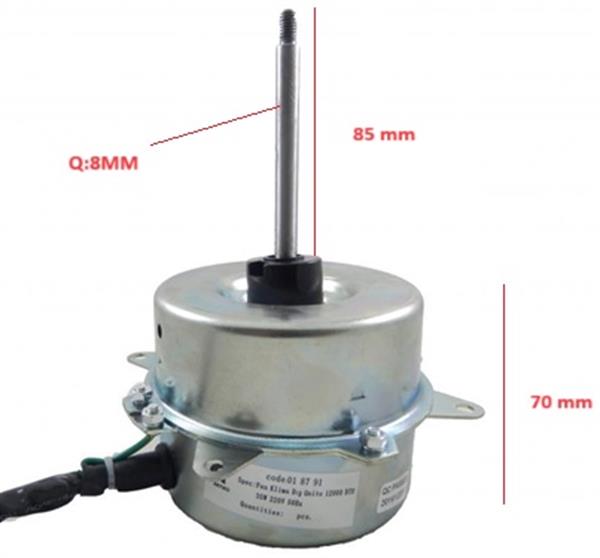 KLİMA DIŞ ÜNİTE FAN MOTORU 12000 BTU 35W 220V