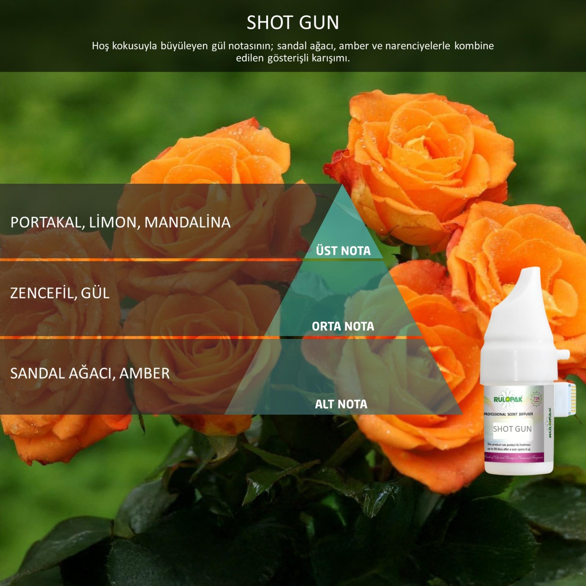 Rulopak Cosmic M5 Shotgun Koku Kartuşu 100 ml | Rulopak