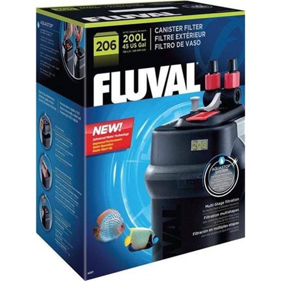 Fluval 206 Akvaryum Dış Filtre 780 Lh